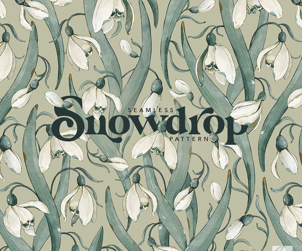 snowdrop material