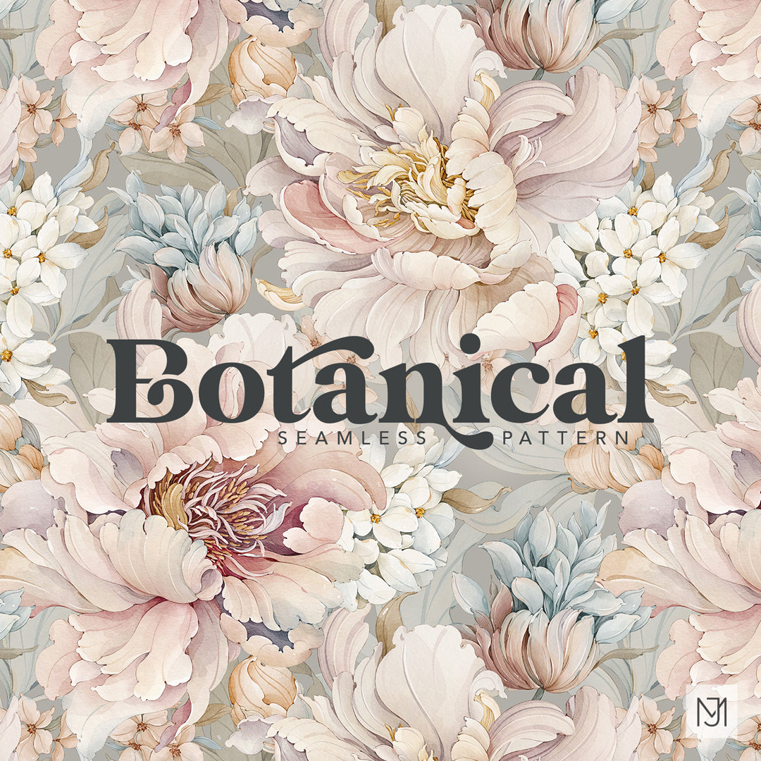 Botanical Seamless Pattern - 103 – Media Jamshidi