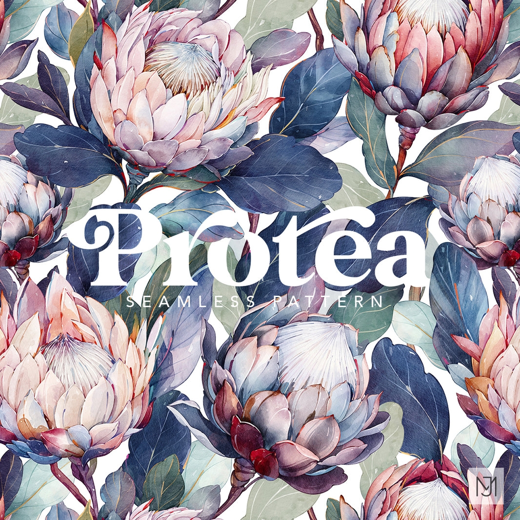 Protea Seamless Pattern - 110 – Media Jamshidi