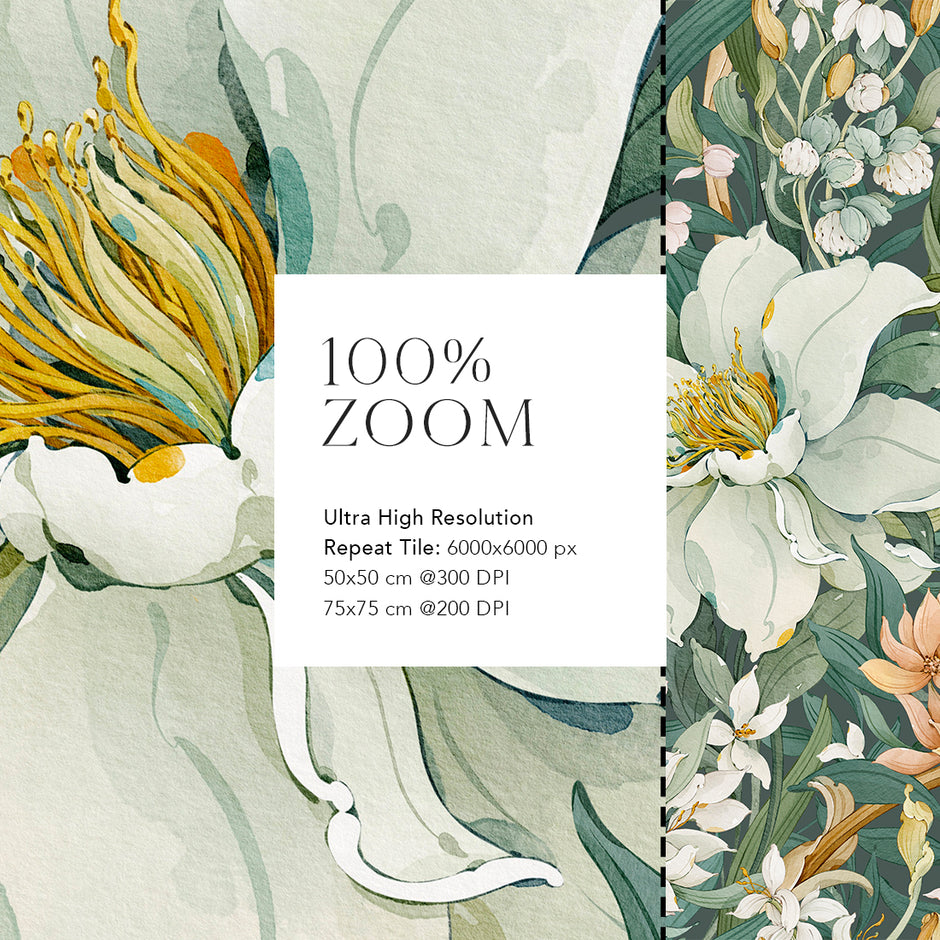 Tropical Seamless Pattern - 100 – Media Jamshidi