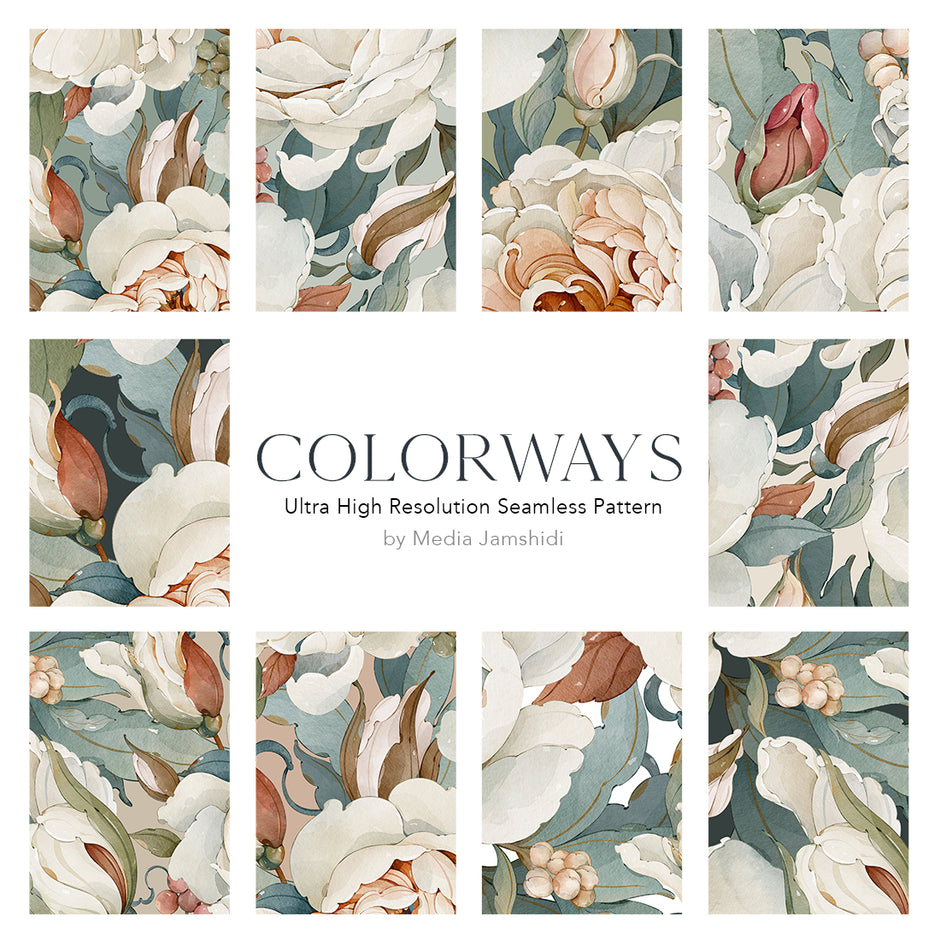 Roses Seamless Pattern - 104 – Media Jamshidi