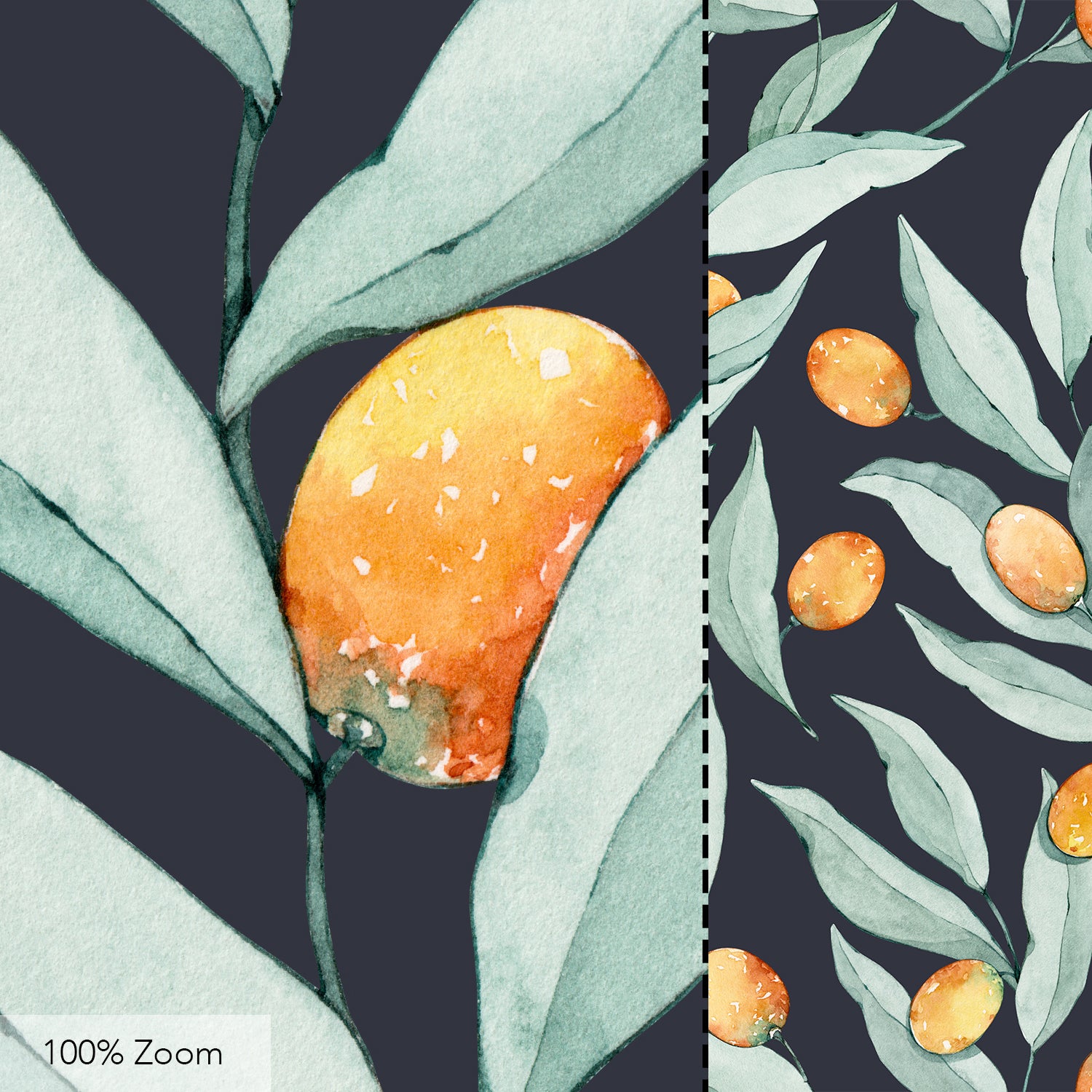Citrus Seamless Pattern - 056 – Media Jamshidi