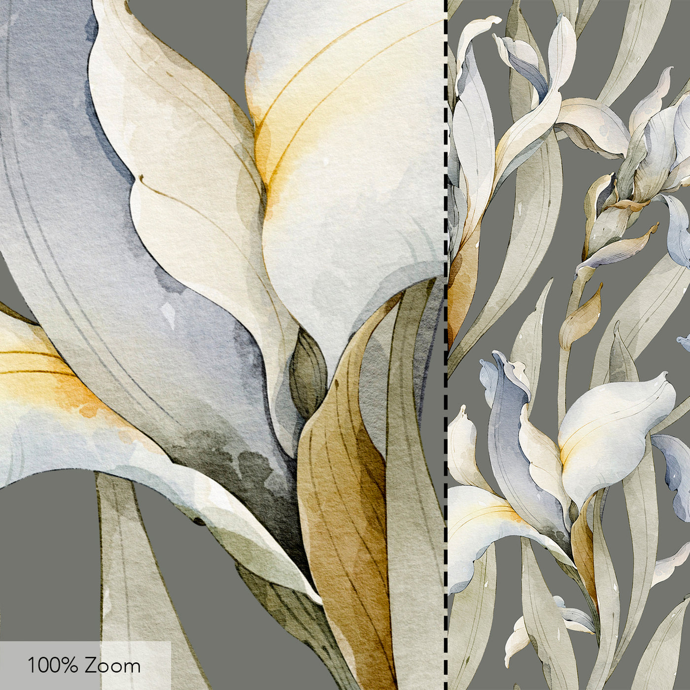 Iris Seamless Pattern - 094 – Media Jamshidi