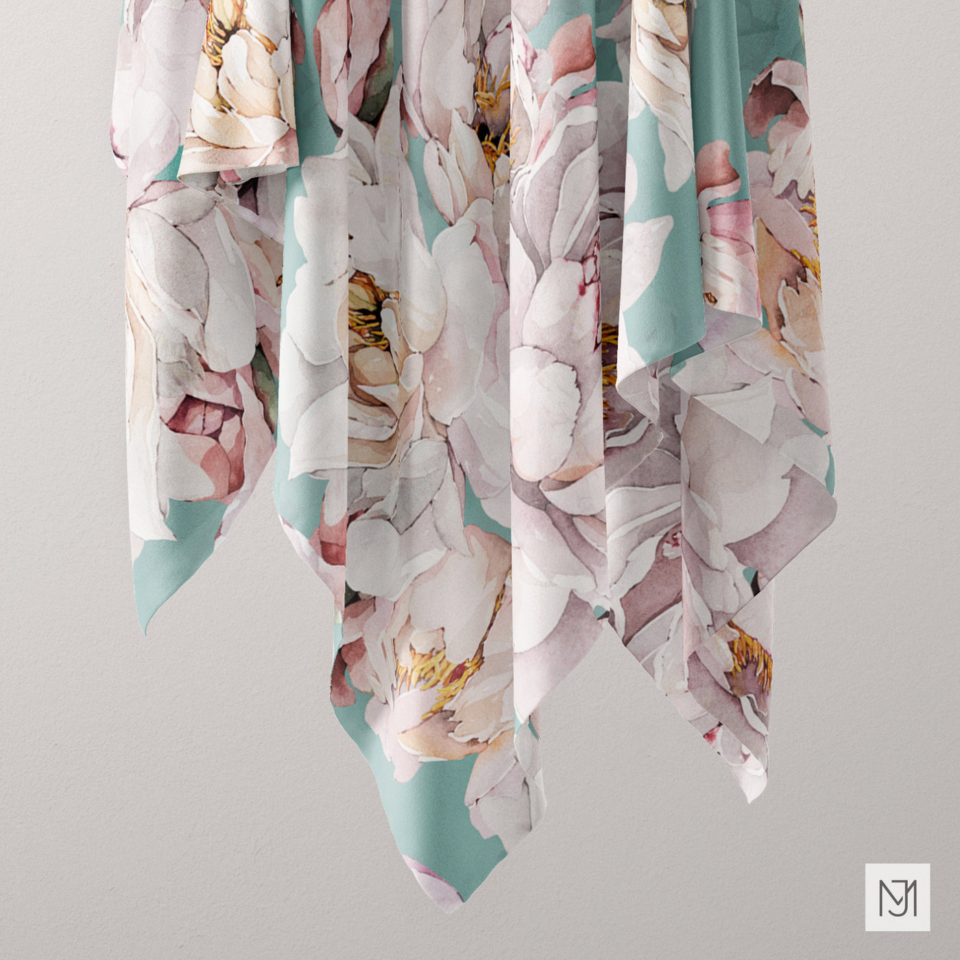 White Peony Seamless Pattern - 030 – Media Jamshidi